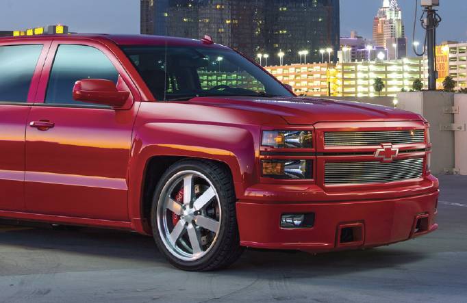 2014-15 Silverado 1500 SS Style front bumper cover